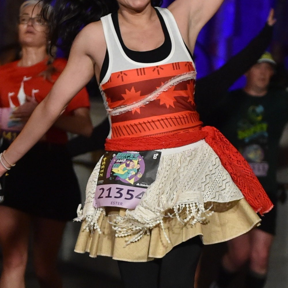 Disney Moana Running/Halloween Costume - Gem
